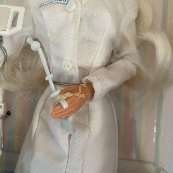 Barbie | Toys | Vtg Barbie Dentist African American Patient Doll Set ...